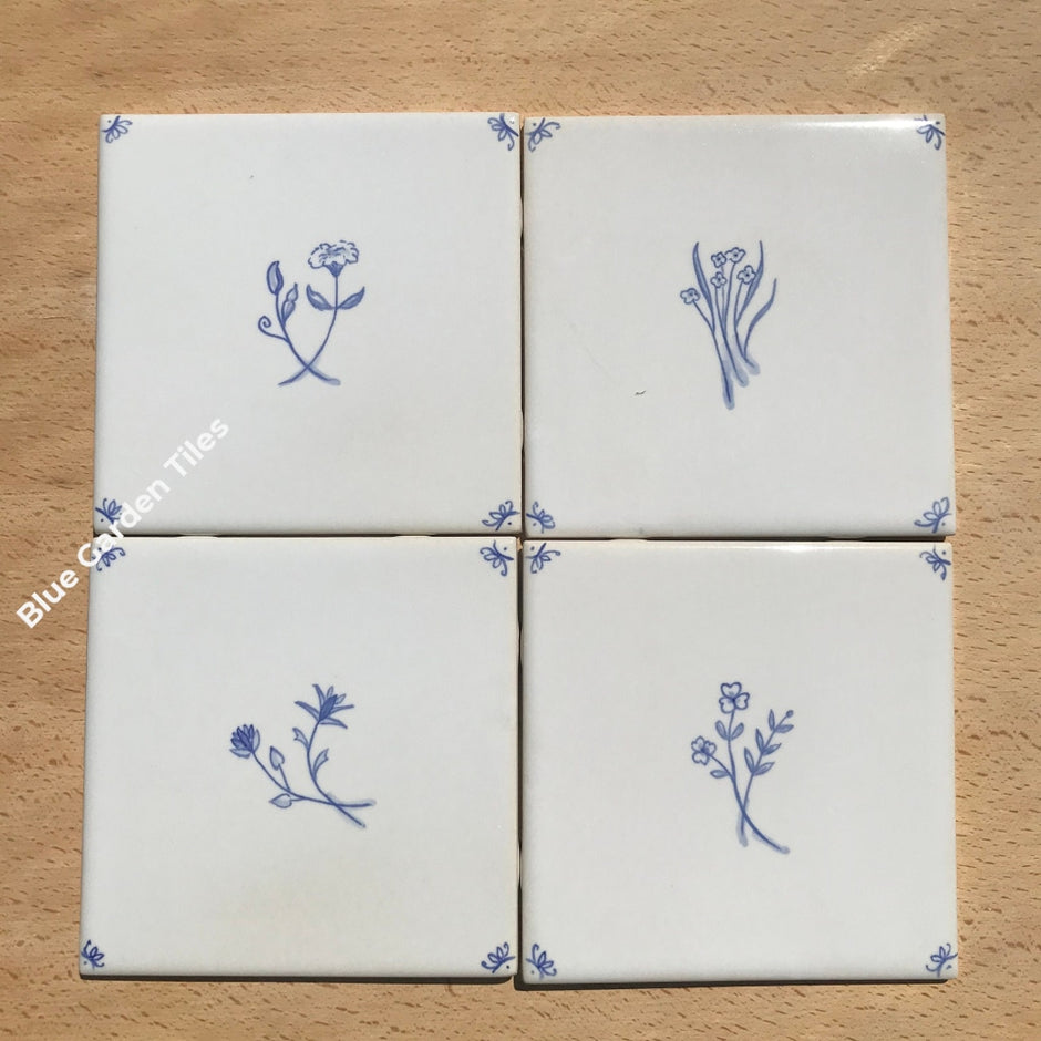 Blue Garden Tiles